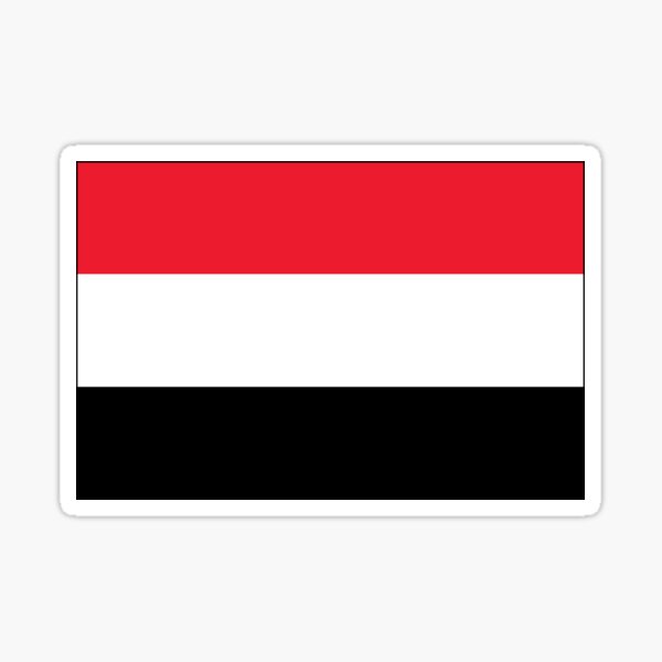 "Flag of Yemen" Sticker by Smaragdas | Redbubble