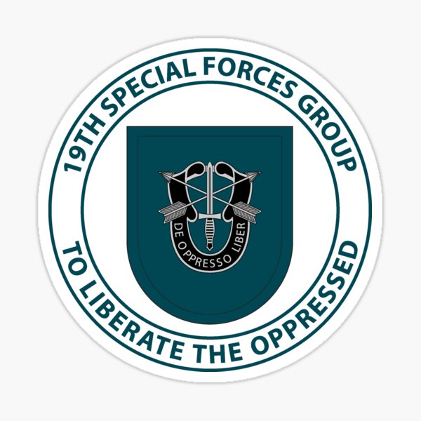 "19th Special Forces Group" Sticker for Sale by 5thcolumn | Redbubble