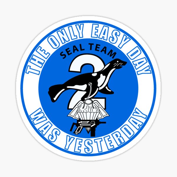 "SEAL Team 2" Sticker for Sale by 5thcolumn | Redbubble