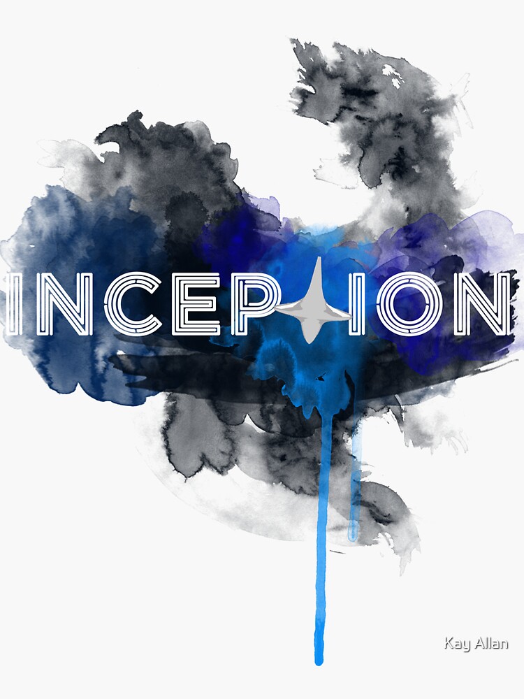 "Inception" Sticker for Sale by kaylen-lenore | Redbubble