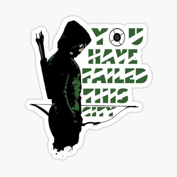 Oliver Queen Stickers | Redbubble