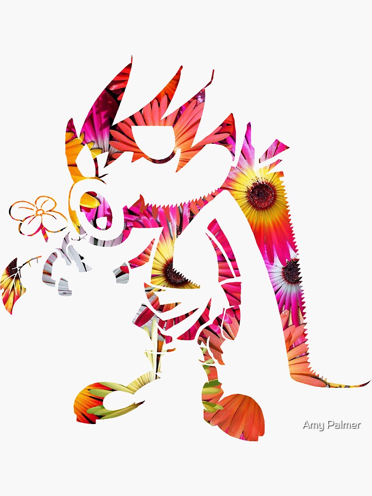 "Deku Flower" Sticker for Sale by amynicolepalmer | Redbubble