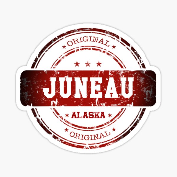 "Orignal Juneau Alaska" Sticker for Sale by dejava | Redbubble