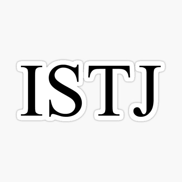 "ISTJ Personality Type" Sticker for Sale by potterfollower | Redbubble