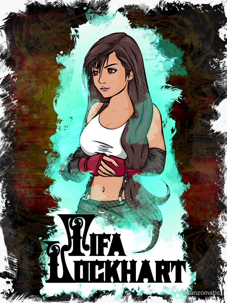 "Tifa Lockhart" Sticker by beanzomatic | Redbubble