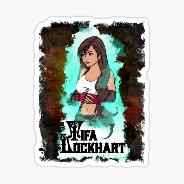 "Tifa Lockhart" Sticker by beanzomatic | Redbubble