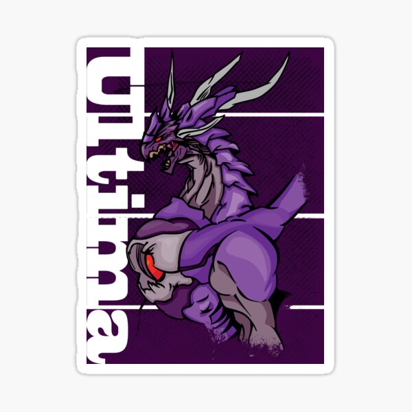 "Ultima" Sticker by beanzomatic | Redbubble