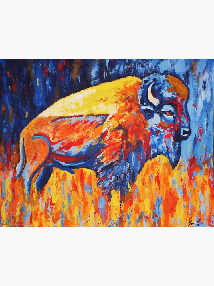 "Tatanka" Sticker by JLHStudios | Redbubble