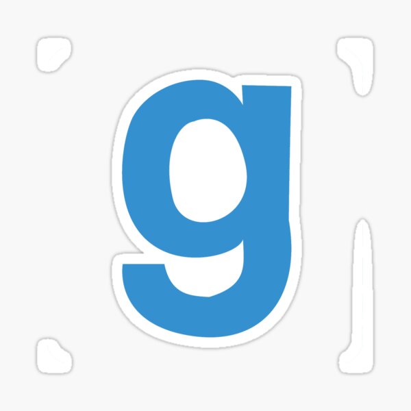 "Garry's mod" Sticker for Sale by Romanraa | Redbubble