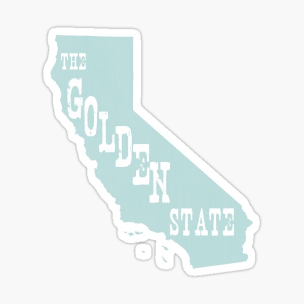 "California State Motto Slogan" Sticker for Sale by surgedesigns ...