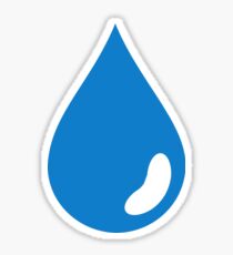 Water Drop Stickers | Redbubble