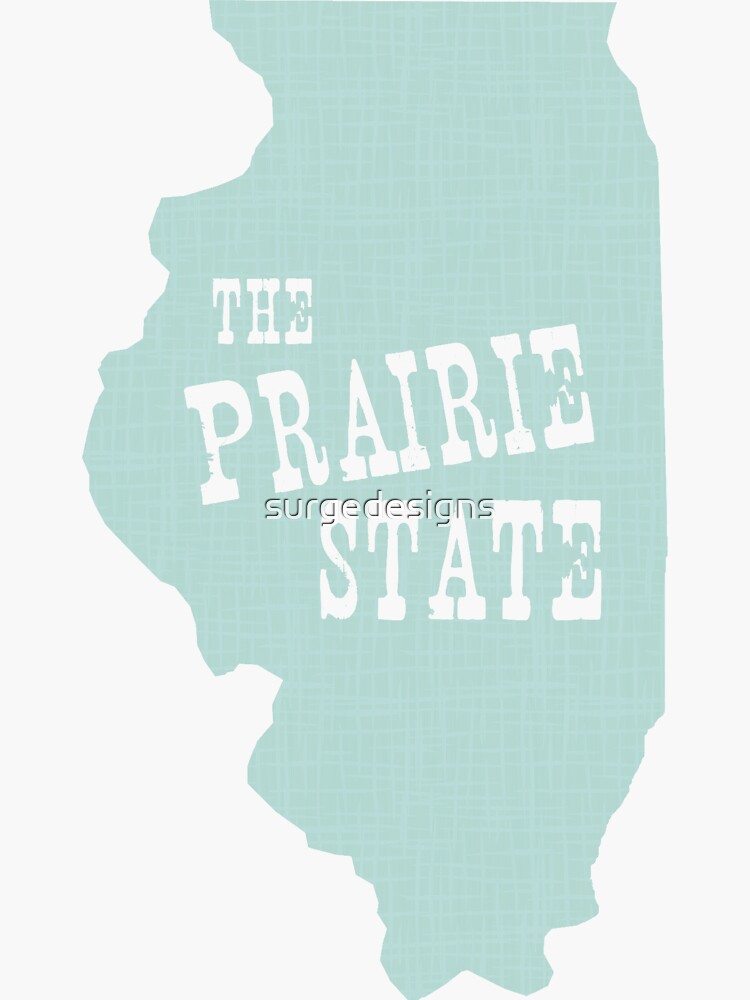"Illinois State Motto Slogan" Sticker by surgedesigns | Redbubble