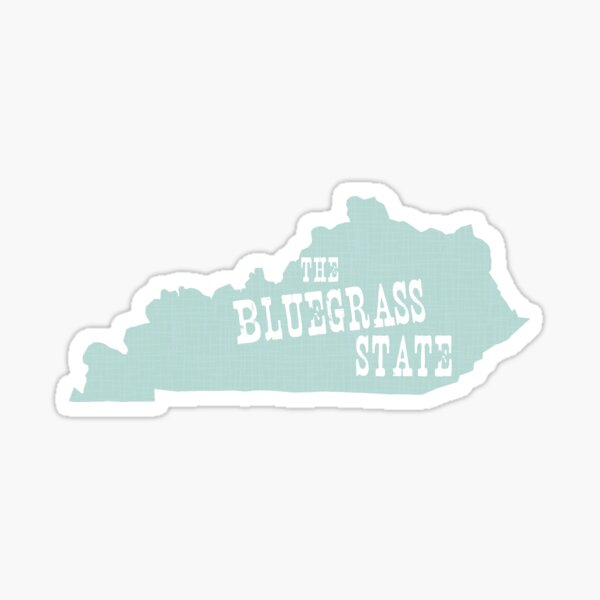 "Kentucky State Motto Slogan" Sticker by surgedesigns | Redbubble