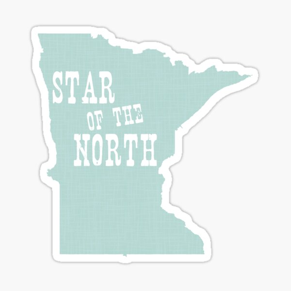 "Minnesota State Motto Slogan" Sticker by surgedesigns | Redbubble