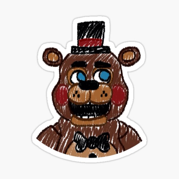 "Five Night's at Freddy's Toy Freddy" Sticker for Sale by ...