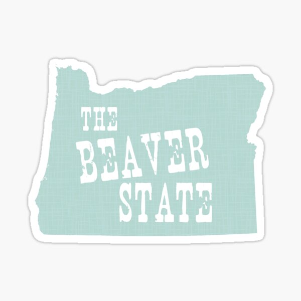 "Oregon State Motto Slogan" Sticker by surgedesigns | Redbubble