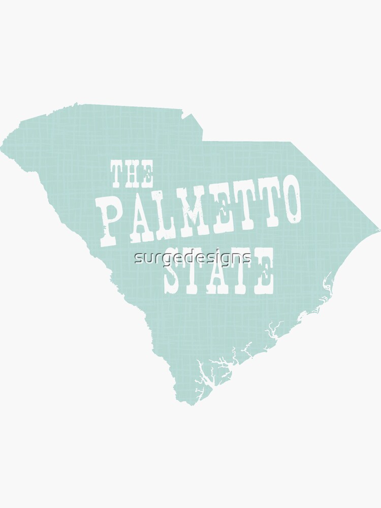 "South Carolina State Motto Slogan" Sticker by surgedesigns | Redbubble