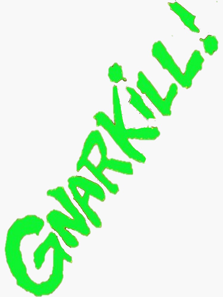 "Gnarkill" Sticker for Sale by lolly2795 | Redbubble