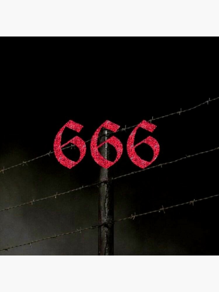 "666" Sticker for Sale by DeviousONE87 | Redbubble