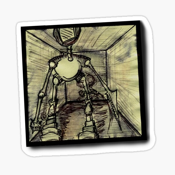 "Sticky Robot" Sticker by Mountain-fly | Redbubble