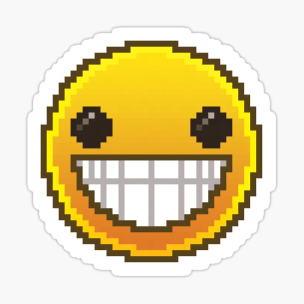 "CSGO Pixel Series | Smiley" Sticker for Sale by archanor | Redbubble