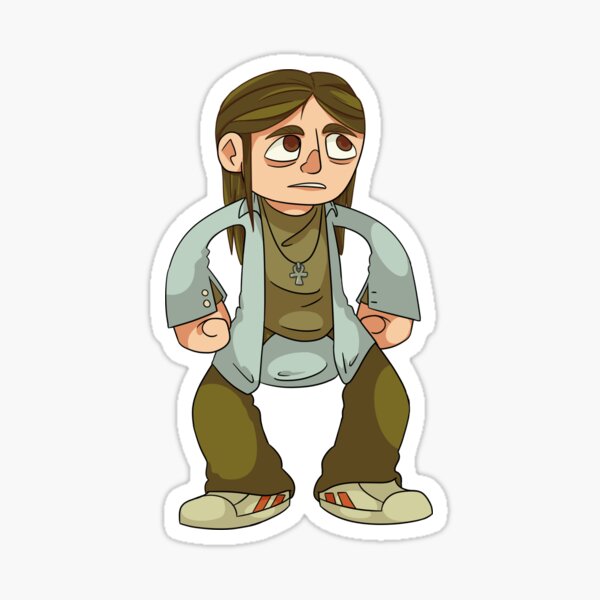 "Neil" Sticker by QuelleDommage | Redbubble