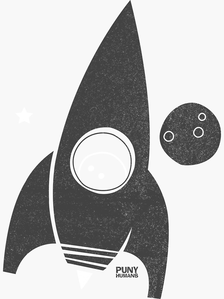 "Puny Humans" Sticker for Sale by Muck959 | Redbubble