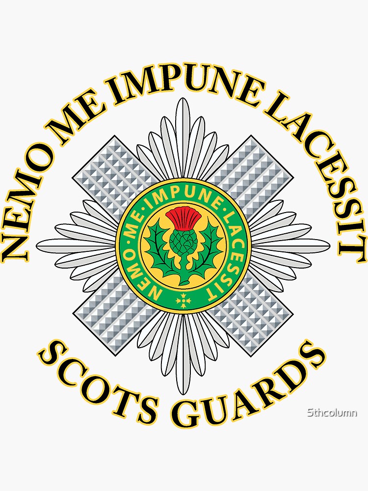 "Scots Guards" Sticker for Sale by 5thcolumn | Redbubble