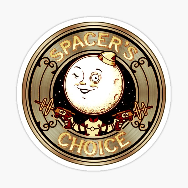 "Spacers Choice " Sticker for Sale by DBnation | Redbubble