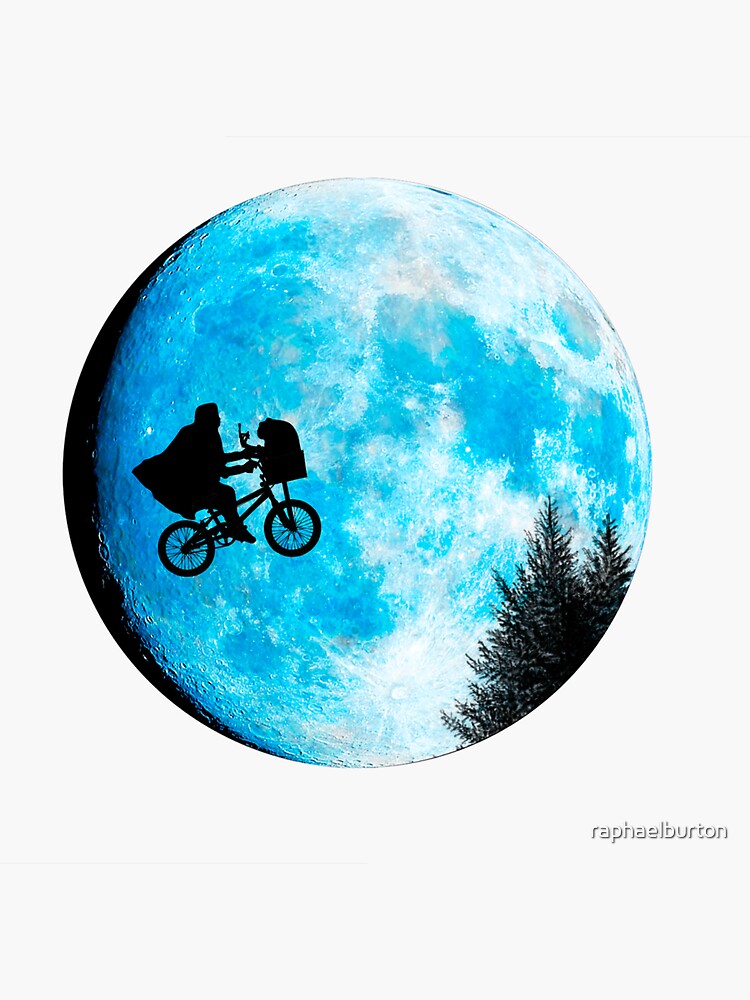 "ET" Sticker for Sale by raphaelburton | Redbubble