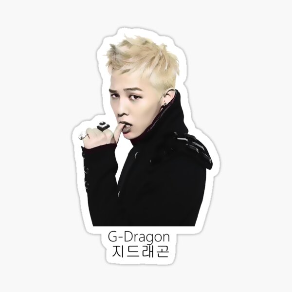 "G-Dragon" Sticker for Sale by OneMoreCookie | Redbubble