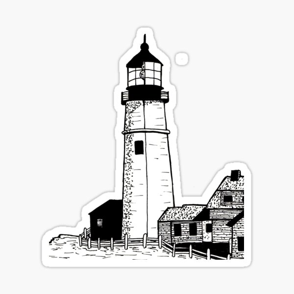 Lighthouse Stickers | Redbubble