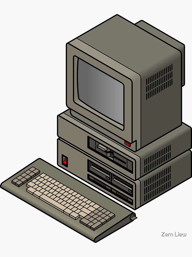"IBM PC JX 5511" Sticker for Sale by zern | Redbubble