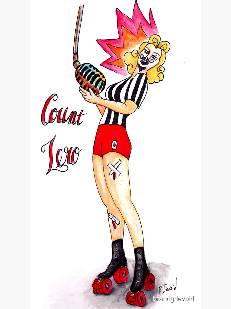 "Count Zero" Sticker for Sale by brandydevoid | Redbubble