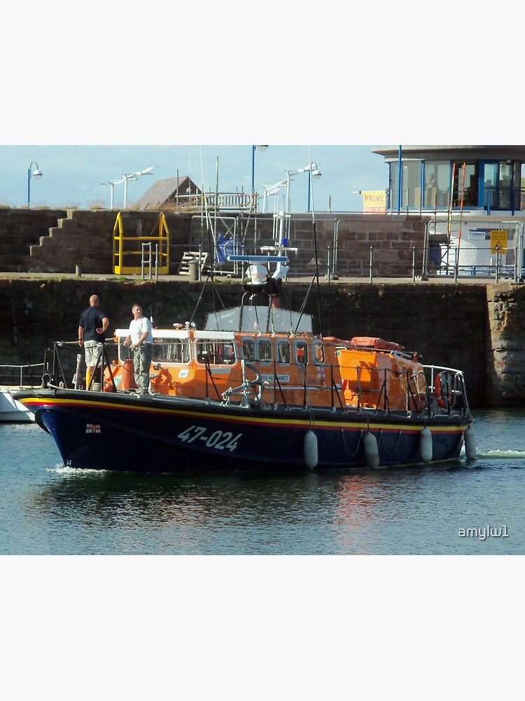 "RNLI Boat" Sticker for Sale by amylw1 | Redbubble