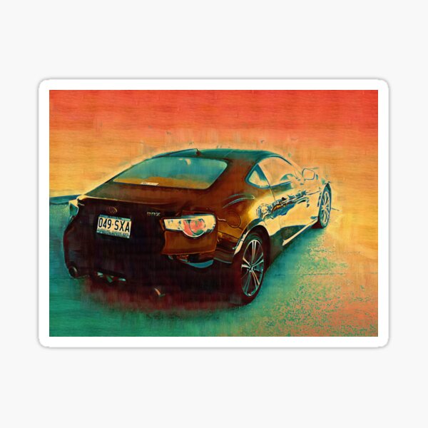 "Subaru BRZ" Sticker for Sale by Albert | Redbubble
