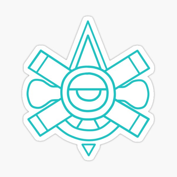 Pegatina for Sale con la obra « Símbolo náhuatl para el movimiento ...