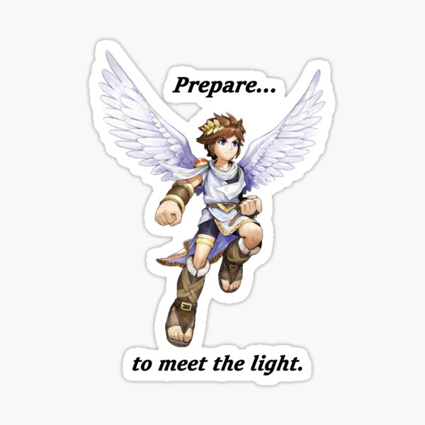 "Kid Icarus - Pit" Sticker for Sale by eazypeazy | Redbubble