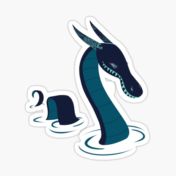 "Sea Serpent" Sticker for Sale by bellalysew | Redbubble