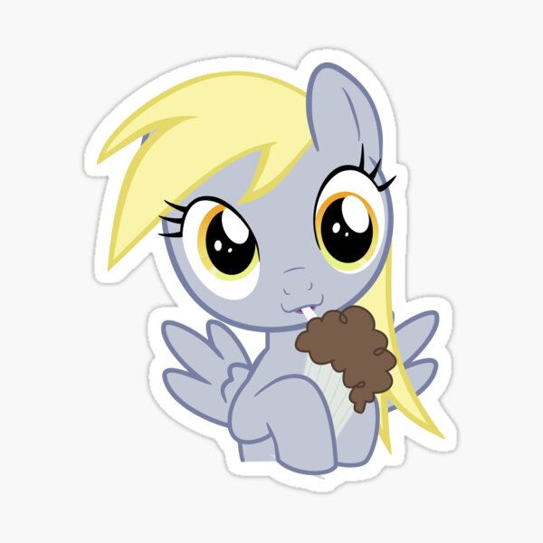 "Milkshake Derpy" Sticker for Sale by Ysengrin | Redbubble