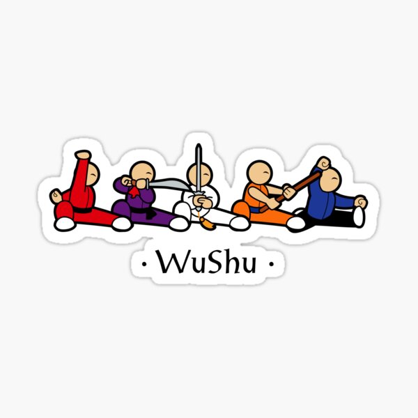 "MiniFu: Wushu lineup" Sticker for Sale by Cedarseed | Redbubble