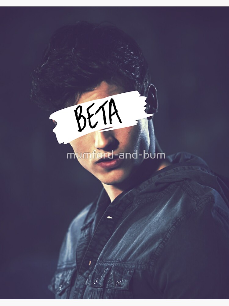"Isaac Lahey | Beta" Sticker for Sale by mumford-and-bum | Redbubble
