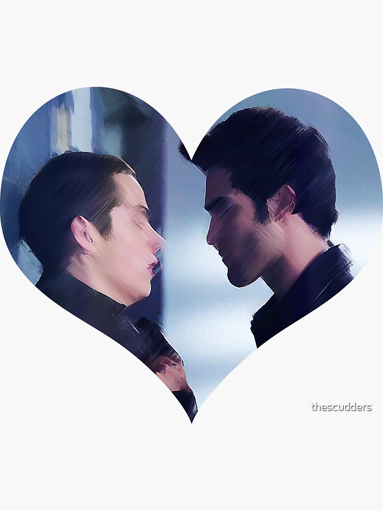 "Sterek's Heart" Sticker for Sale by thescudders | Redbubble