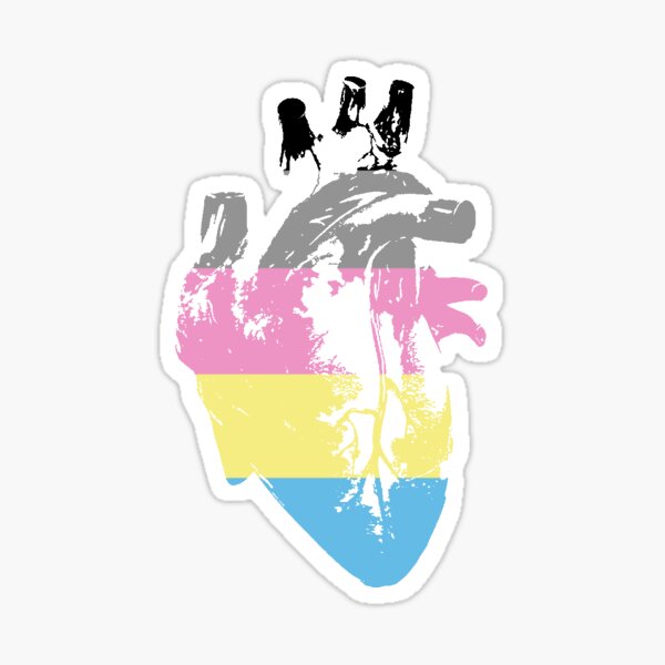 "Polygender Pride Heart" Sticker for Sale by Coolcat101s | Redbubble