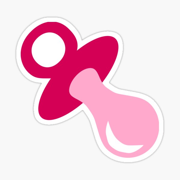 Sticker: Pacifier | Redbubble