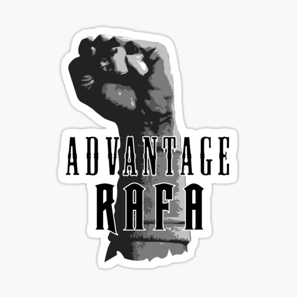 "Advantage Rafa" Sticker by sportskeeda | Redbubble