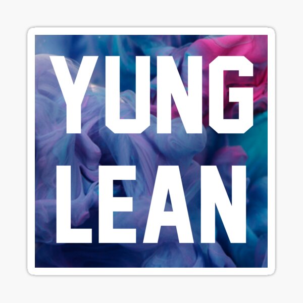 "Yung Lean" Sticker by oscardavidparra | Redbubble