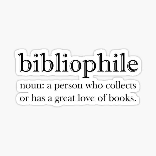 Bibliophile Stickers | Redbubble