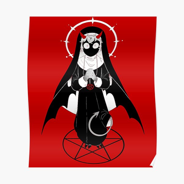 Poster « diablotin satanique », par iamy-cyan | Redbubble