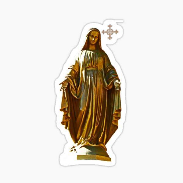 "Mother Mary" Sticker by DAdeSimone | Redbubble